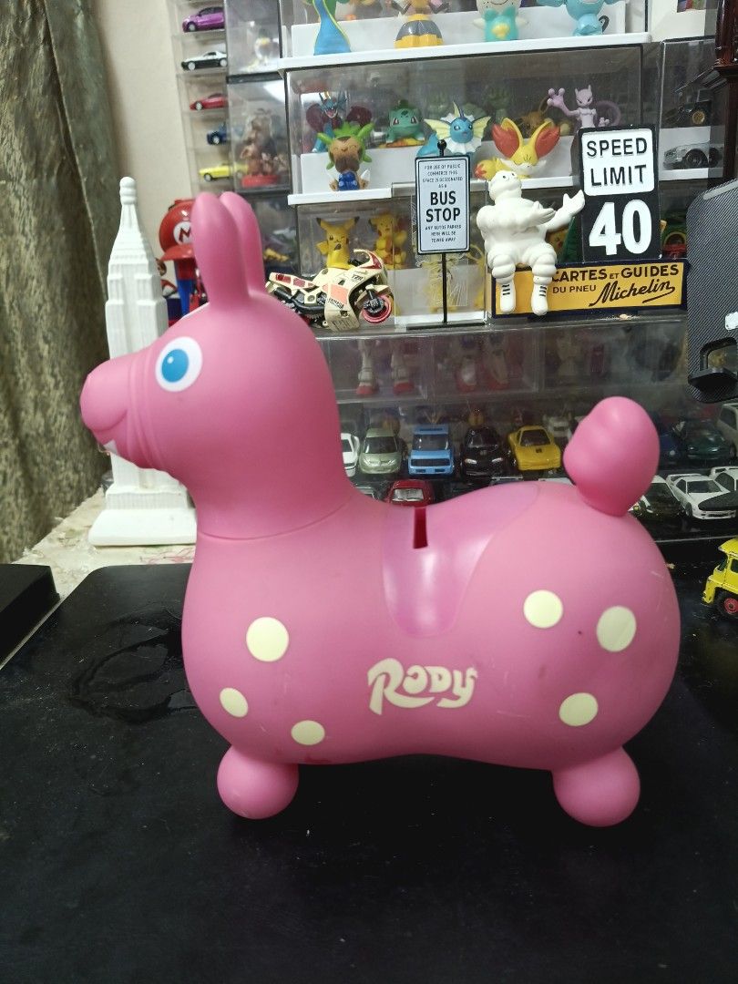 Rody Pink Bouncy Horse, Hobbies & Toys, Toys & Games on Carousell