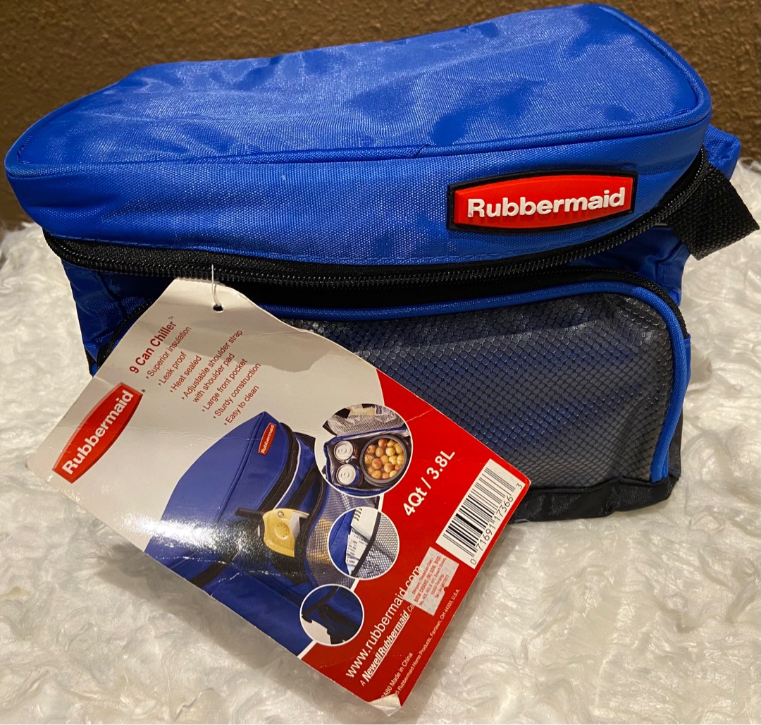 Rubbermaid 9 Can Chiller Cooler Bag - Brand New, Furniture & Home ...