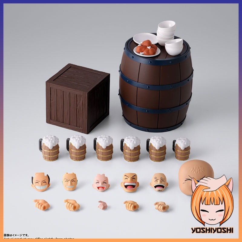s.h.figuarts (One Piece) - Utage Set -Straw Hat Pirates-, Hobbies ...