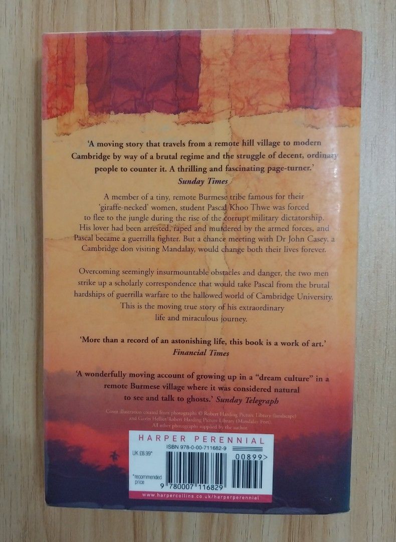 (SL) From the Land of Green Ghosts by Pascal Khoo Thwe, RM30+RM10 for ...