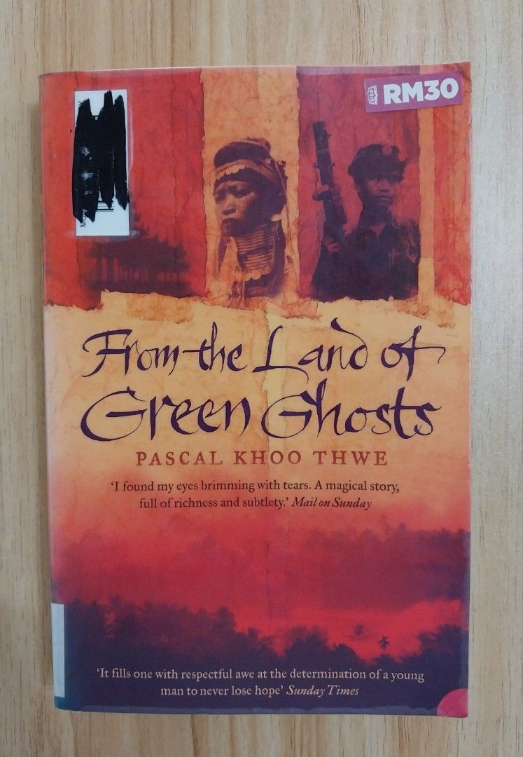(SL) From the Land of Green Ghosts by Pascal Khoo Thwe, RM30+RM10 for ...