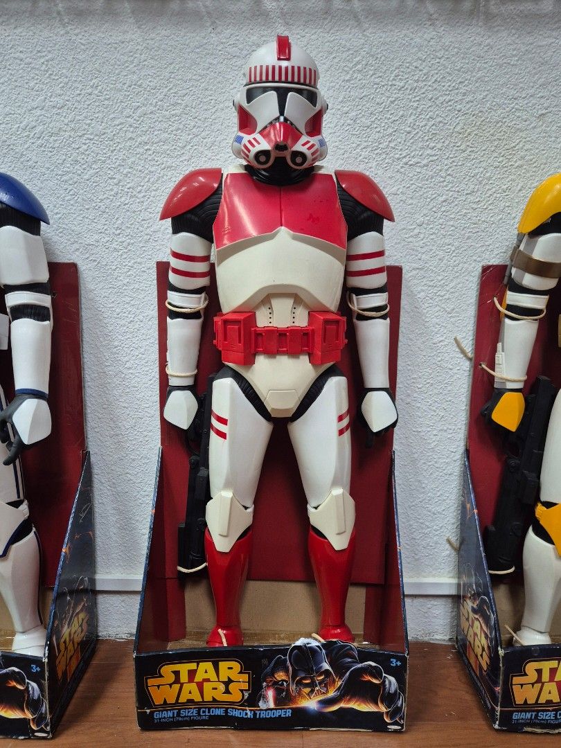 Jakks Pacific Star Wars 31inch / 79cm 501st Clone Trooper, Shock ...