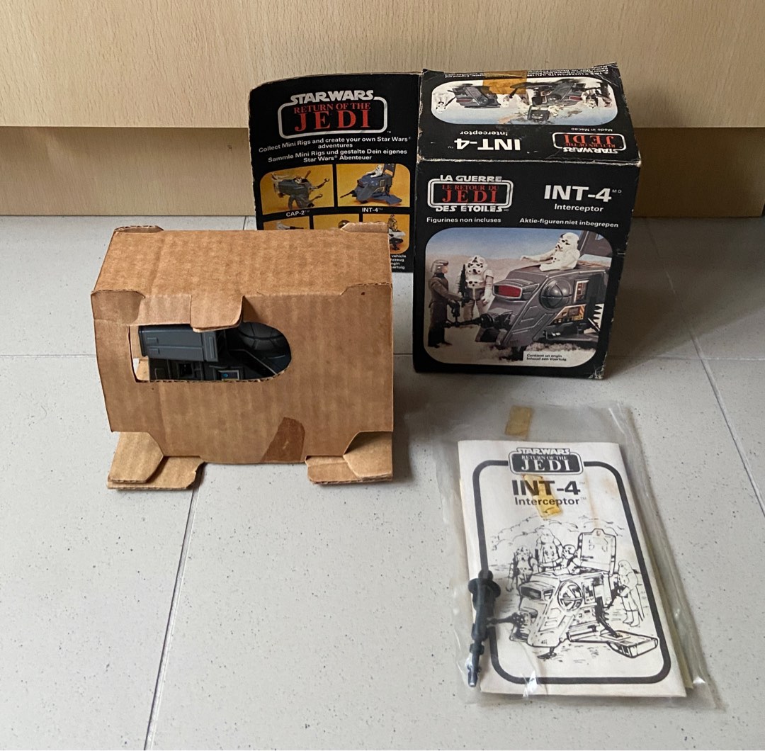 Star Wars Vintage 1983 Kenner (Canada) ROTJ INT-4 Interceptor MIB ...