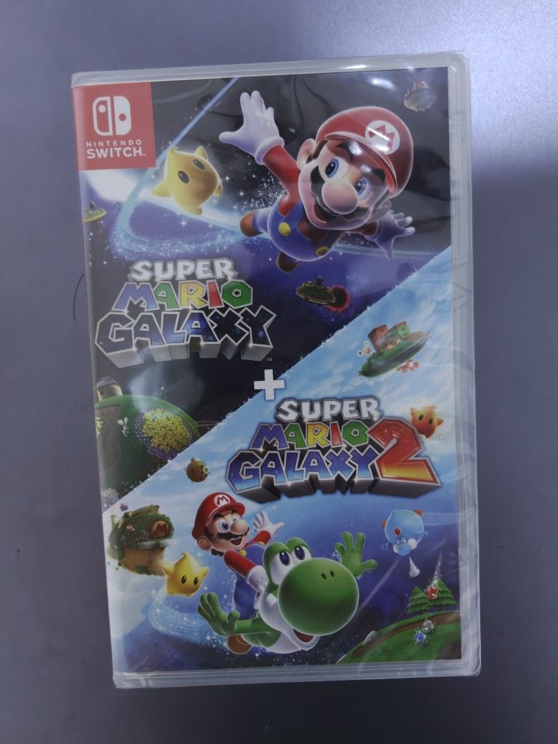 Super Mario Galaxy + Super Mario Galaxy 2 - Nintendo Switch, Video ...