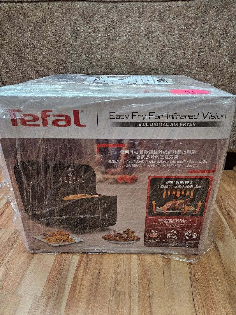 Tefal Easy Fry Window Air Fryer Digital 6L EY8218, TV & Home Appliances ...