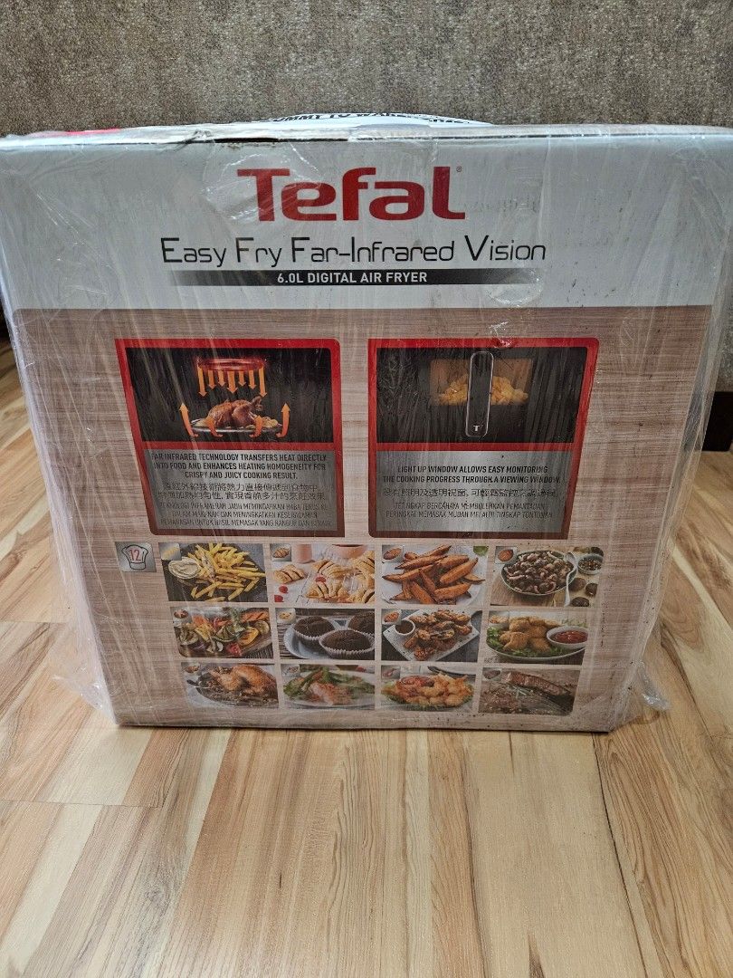 Tefal Easy Fry Window Air Fryer Digital 6L EY8218, TV & Home Appliances ...