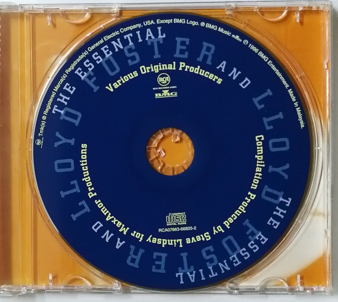 The Essential Foster and Lloyd Compilation CD (439), Hobbies & Toys ...