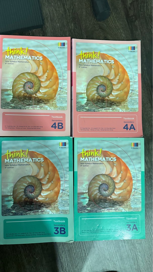 Think mathematics sec 3 & 4, Hobbies & Toys, Books & Magazines ...