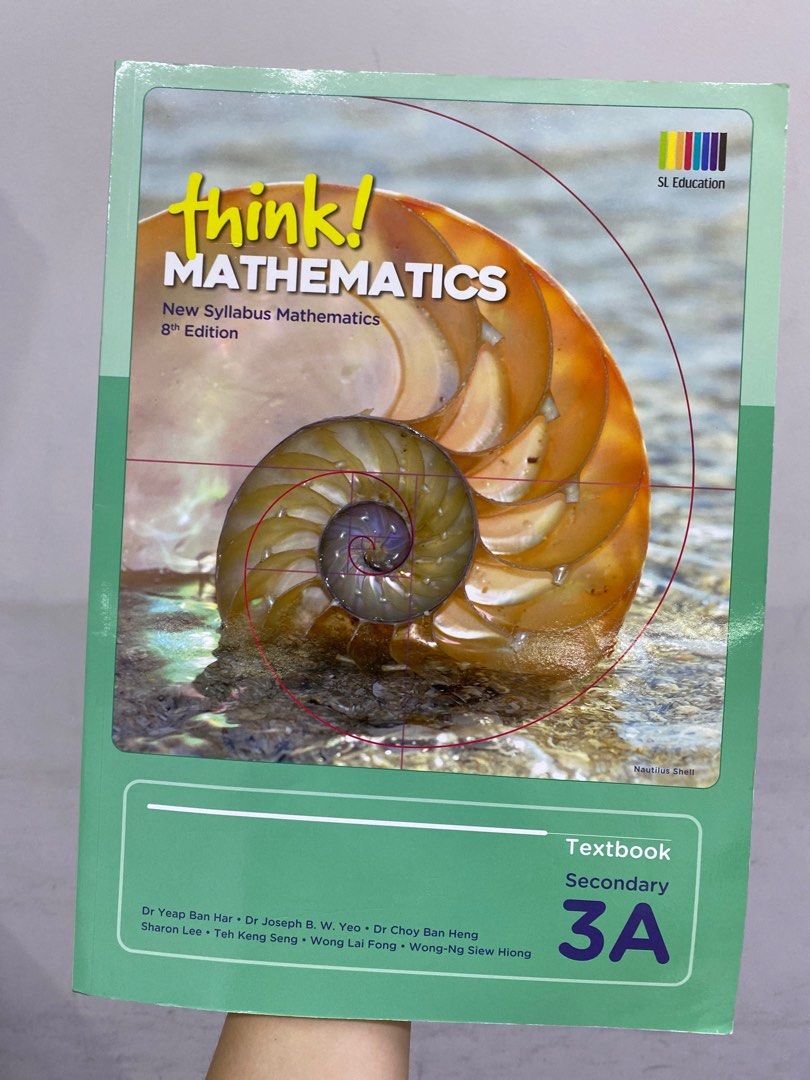 Think! Mathematics Textbook Secondary 3A & 3B, Hobbies & Toys, Books ...