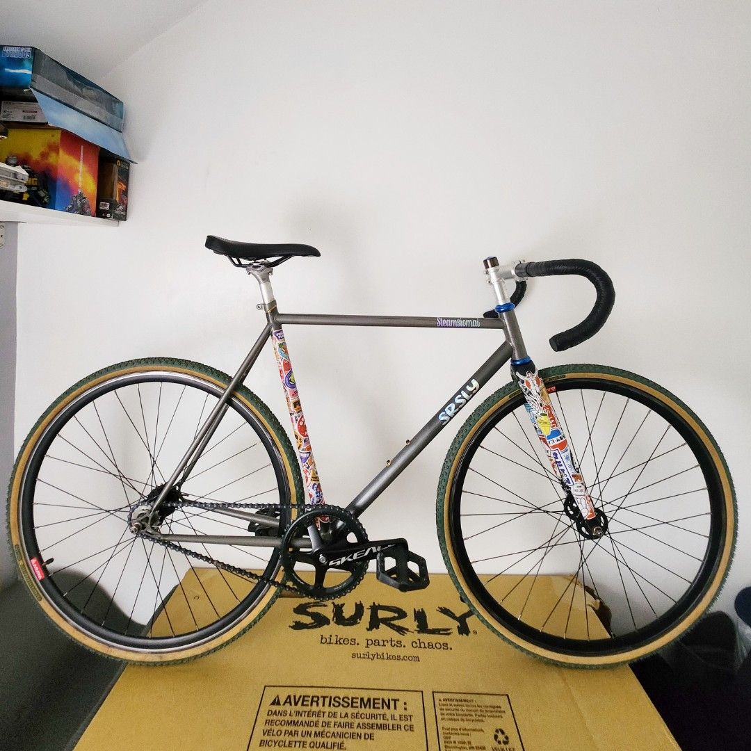 Tracklocross Build Fixed Gear Bike, Sports Equipment, Bicycles & Parts ...