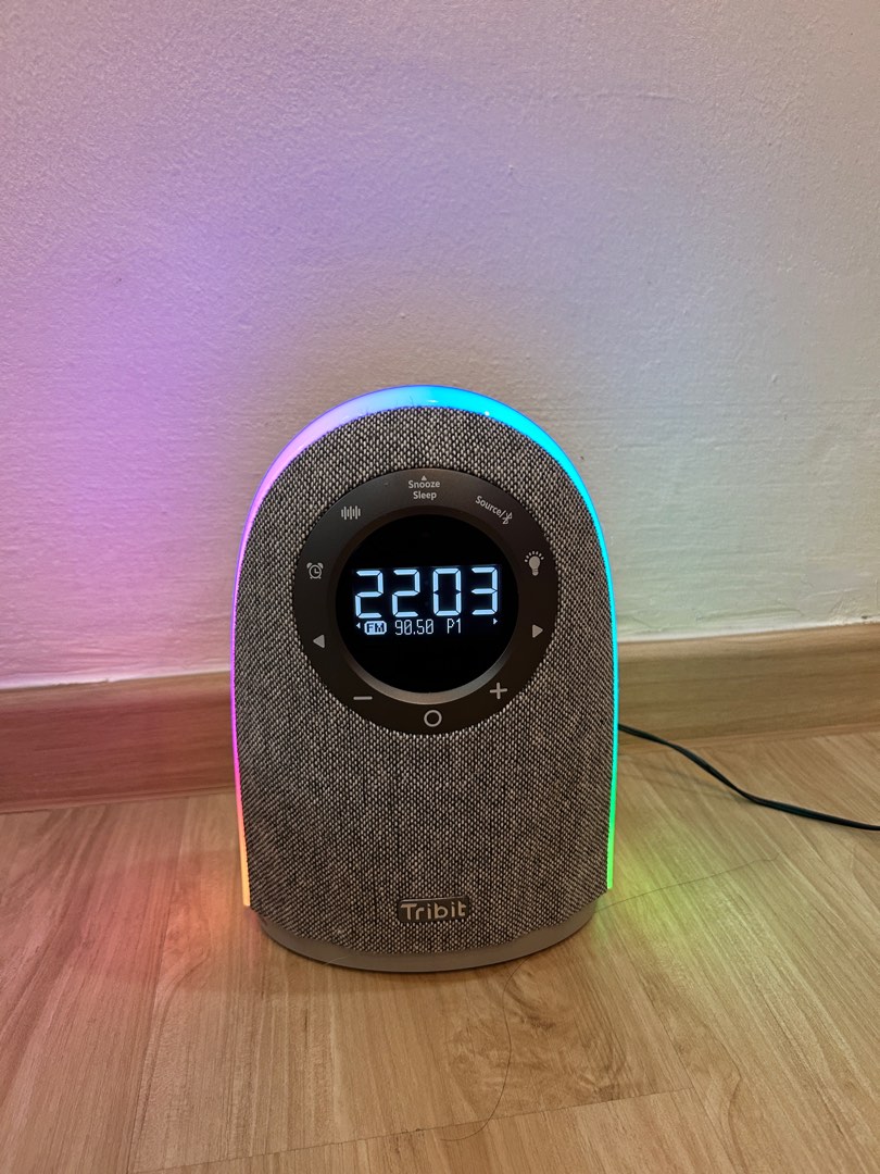 Tribit Bluetooth Speaker with FM radio, Alarm Clock, Audio, Soundbars ...