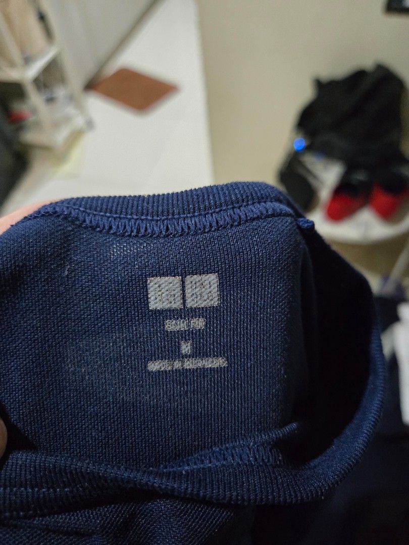 Uniqlo Navy Blue T-shirt, Men's Fashion, Tops & Sets, Tshirts & Polo ...
