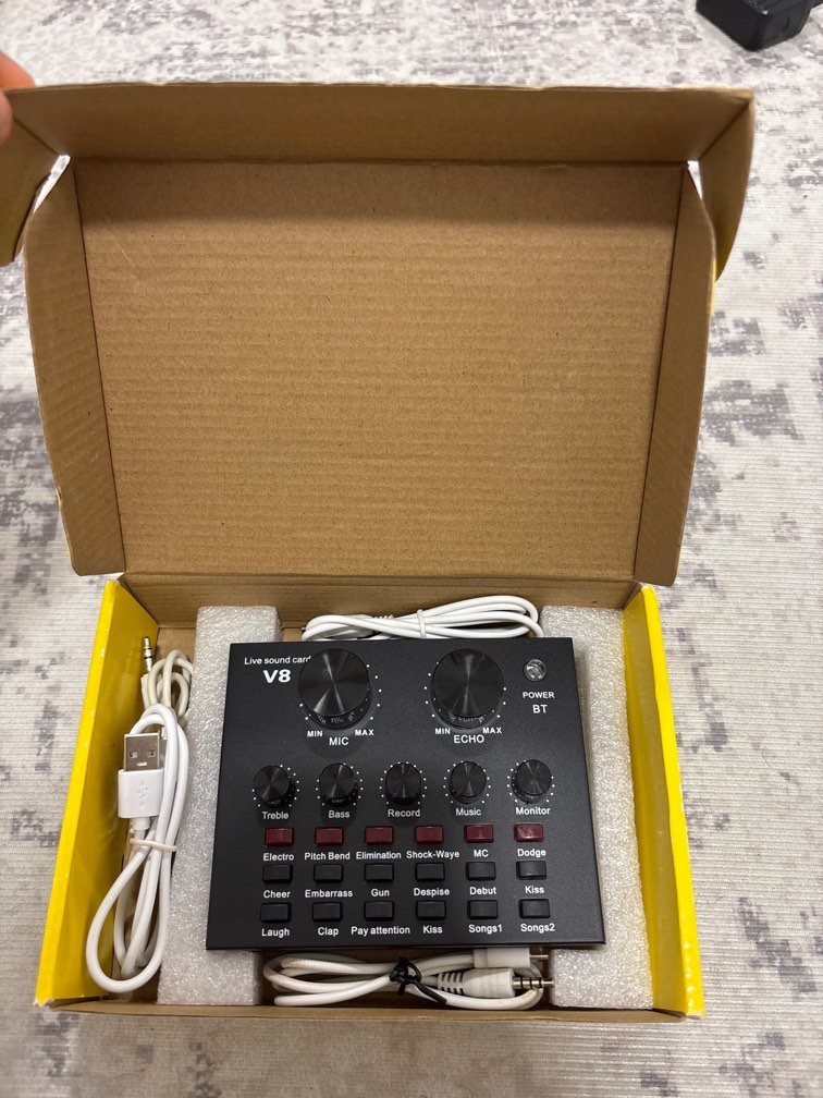 V8 Live Sound Card (Full Set), Audio, Soundbars, Speakers & Amplifiers ...