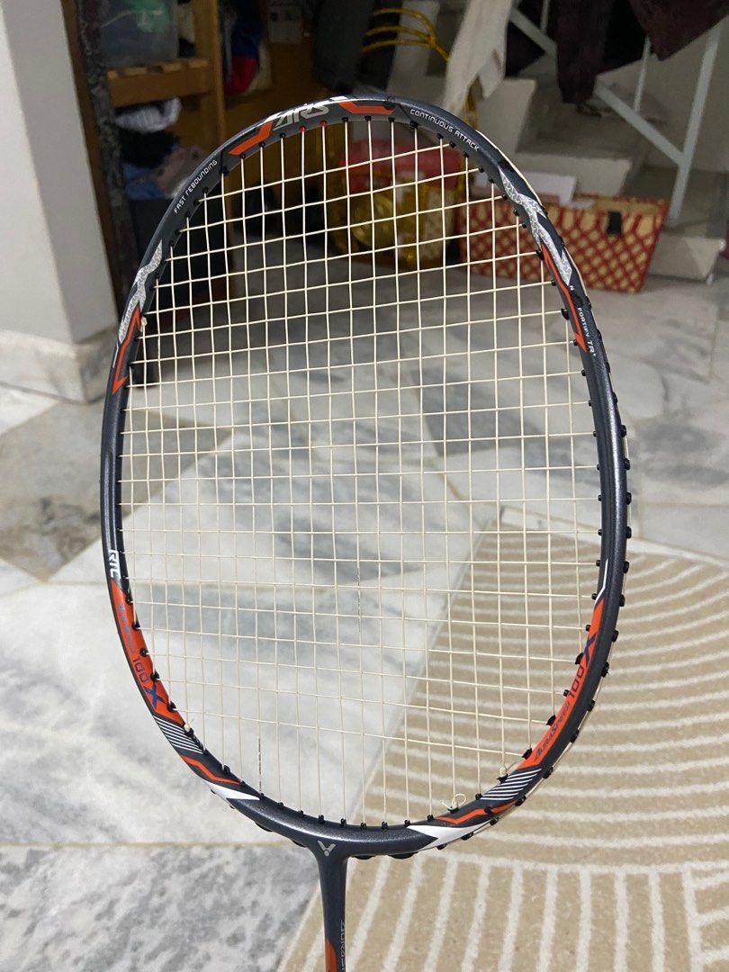 Victor Auraspeed 100X 4u, Sports Equipment, Sports & Games, Racket ...