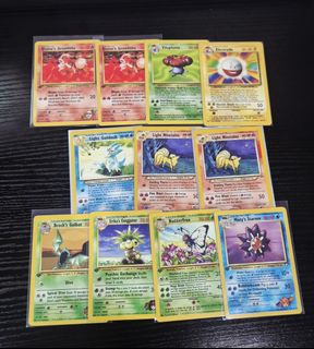 Pokemon Starter Trio Set - Pokemon TCG Pokémon Cards Vintage, Hobbies ...