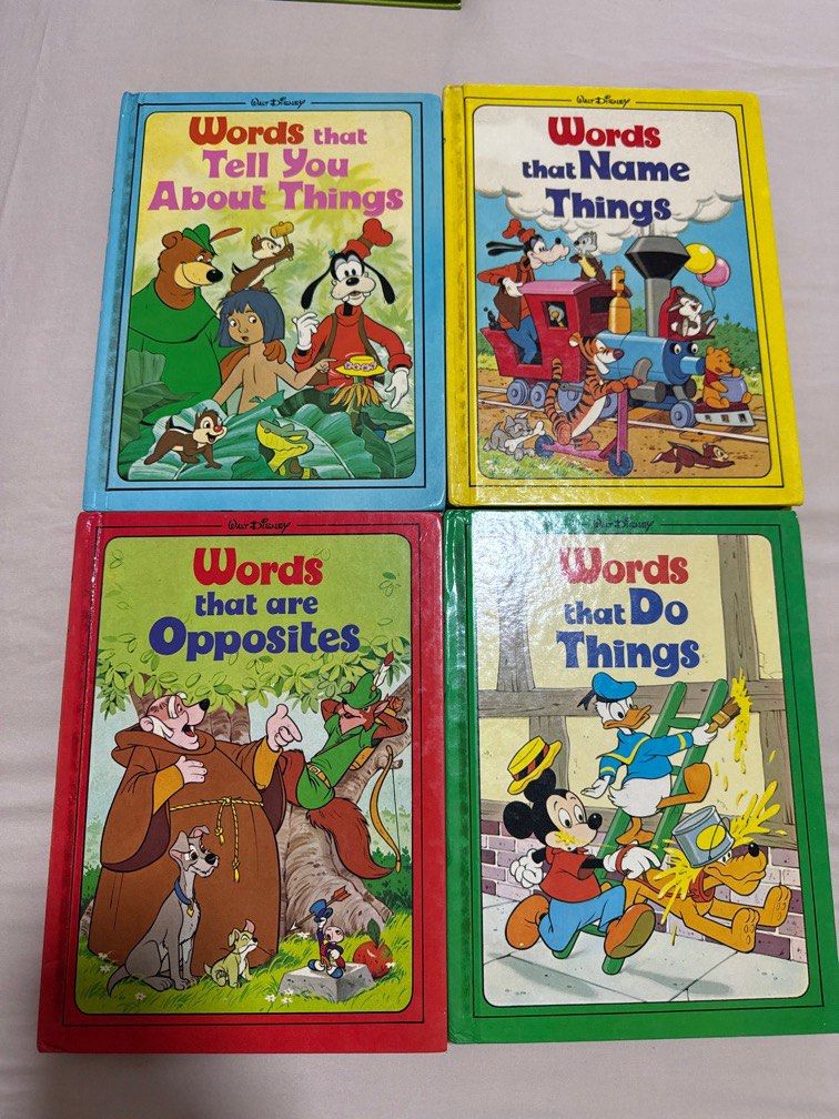 Walt Disney’s Words Children Books, Hobbies & Toys, Books & Magazines ...