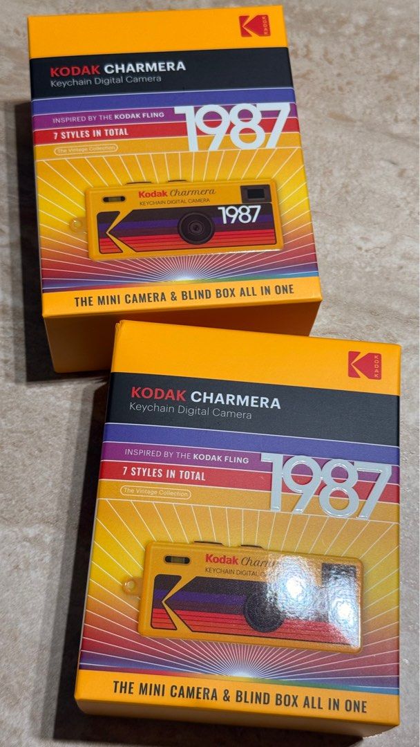 WTT Kodak Charmera Keychain Digital Camera, Photography, Cameras on Carousell