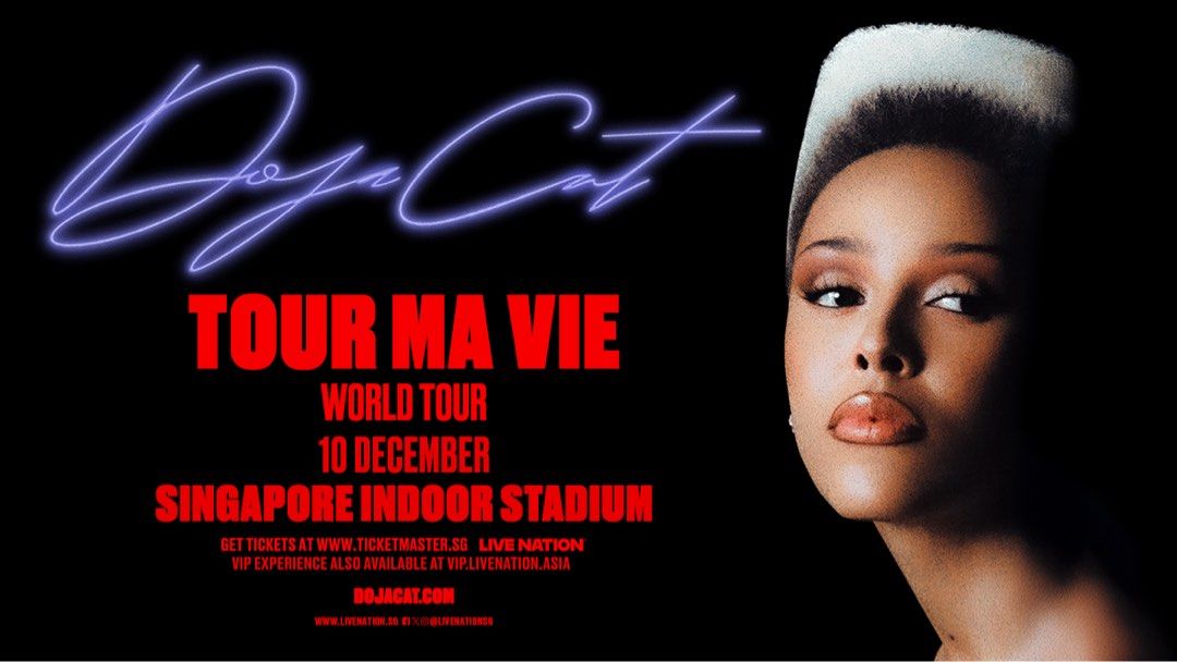 4x CAT 5 Doja Cat Concert Tickets, Tickets & Vouchers, Event Tickets on ...