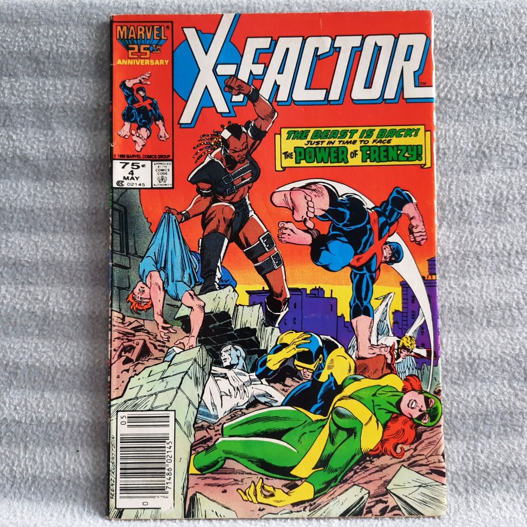 X-Factor #4 (1st Series Marvel Comics) Key Issue: 1st App (Bob Layton ...