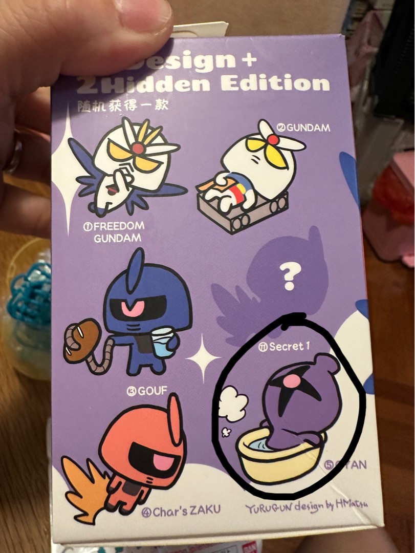 YURUGUN Gundam 盲盒, 興趣及遊戲, 玩具 & 遊戲類 - Carousell
