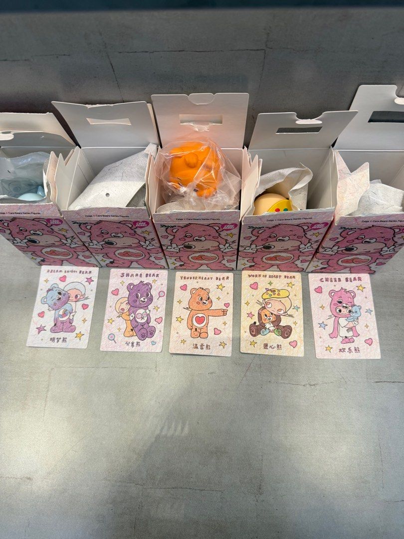 Zsiga Care Bears Series Blind Box Figures, Hobbies & Toys, Toys & Games ...