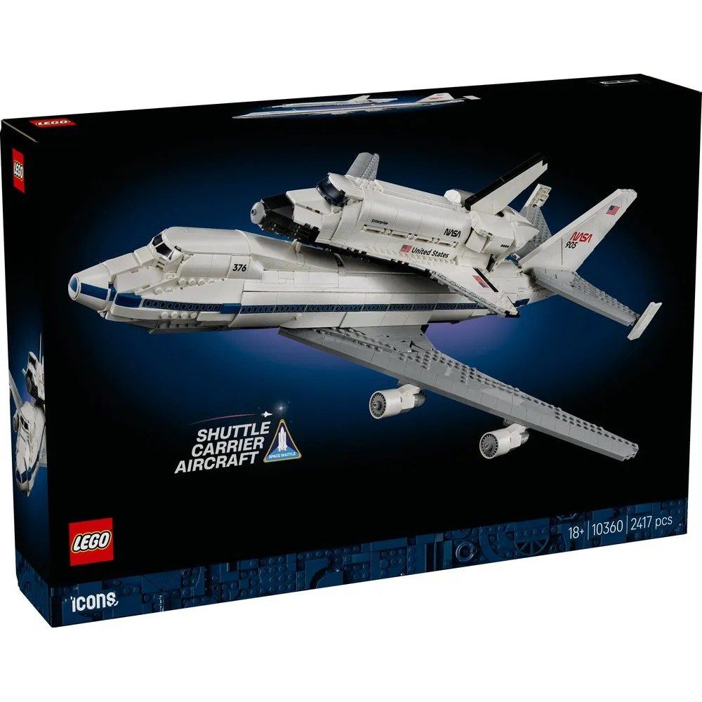 [30% OFF] LEGO Icons 10360 - Shuttle Carrier Aircraft, Hobbies & Toys ...