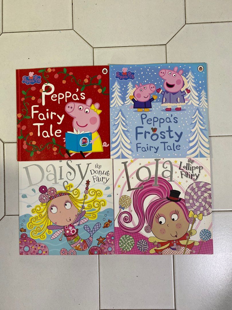 4 X ( bundle of 4) Peppa Pig & Fairy Tale Books GB as shown, Hobbies ...