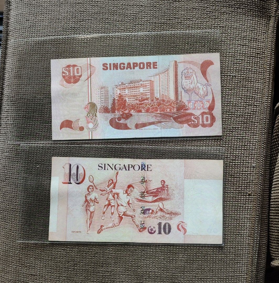 66 6262 Spore $10 Bird Portrait series fancy serial number paper ...