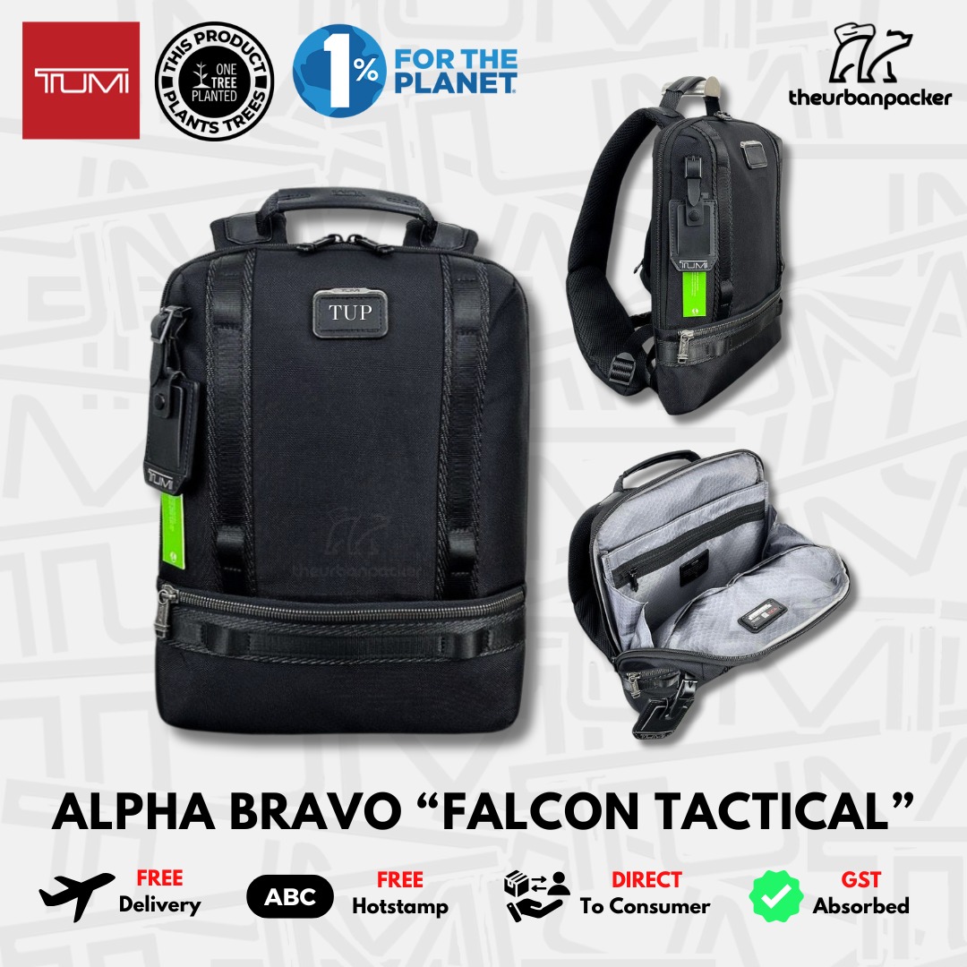 🥷 TACTICAL 🥷 TUMI Alpha Bravo Falcon Tactical Backpack "Black" #alpha ...