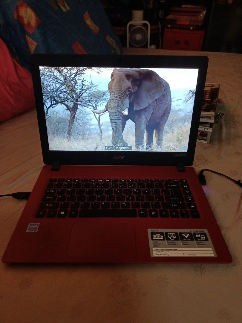 Acer Aspire 1 A114-32 Red Laptop, Computers & Tech, Laptops & Notebooks ...