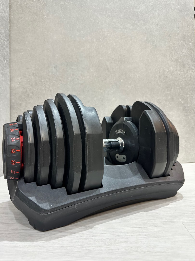 Adjustable Dumbbells - Perfect for Home Workouts, Sports Equipment ...