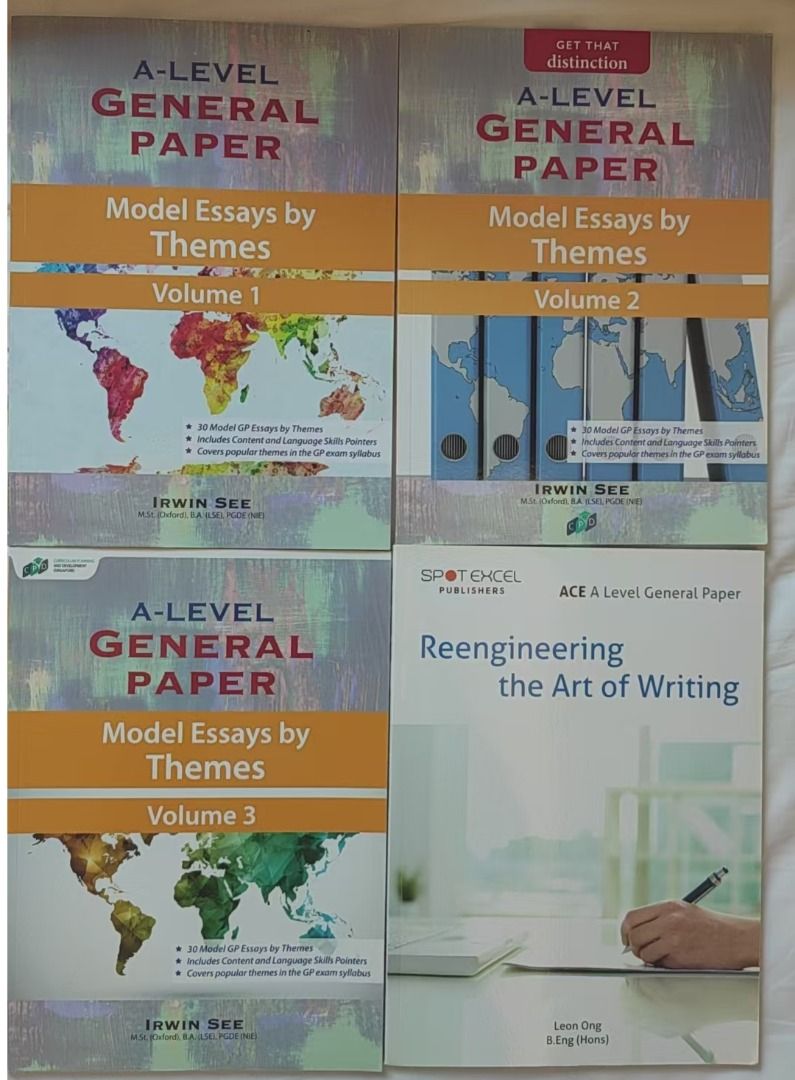 A-Level General Paper Model Essays & Writing Guide, Hobbies & Toys ...
