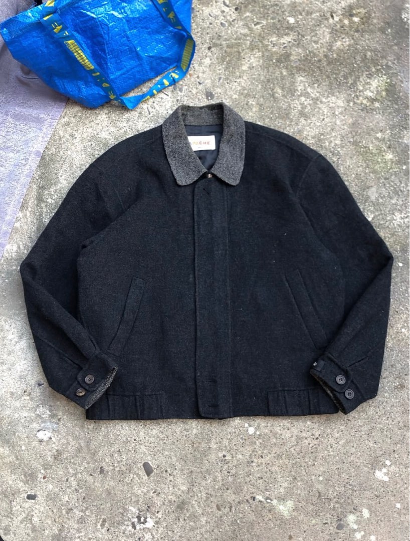 APACHE WOOL BOXY WORKJACKET VINTAGE NOT CARHARTT STUSSY CORTEIZ, Fesyen ...