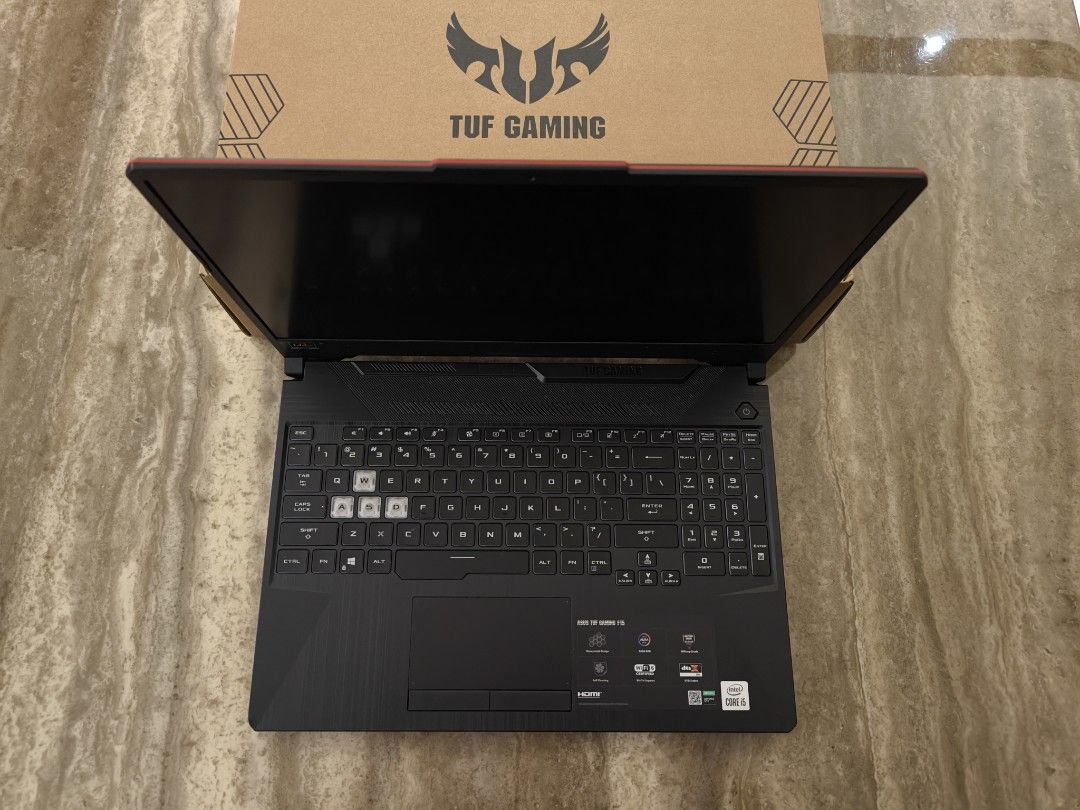 ASUS 512GB SSD 16GB Ram i5 TUF NVIDIA GeForce Graphics High Speed FHD ...