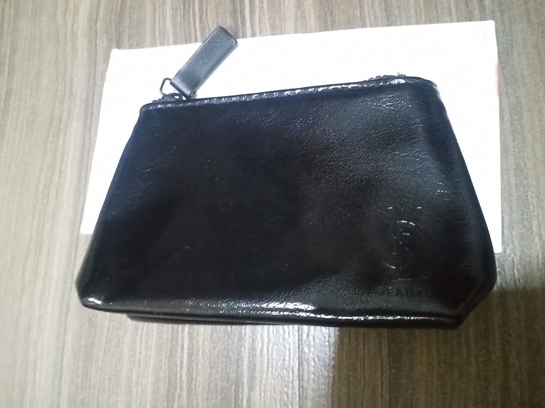 CLEARANCE Authentic YSL perfume black pouch, Women's Fashion, Bags ...