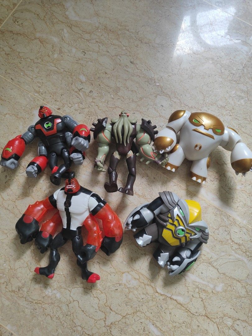 Ben 10 Action Figures - Assorted, Hobbies & Toys, Toys & Games on Carousell