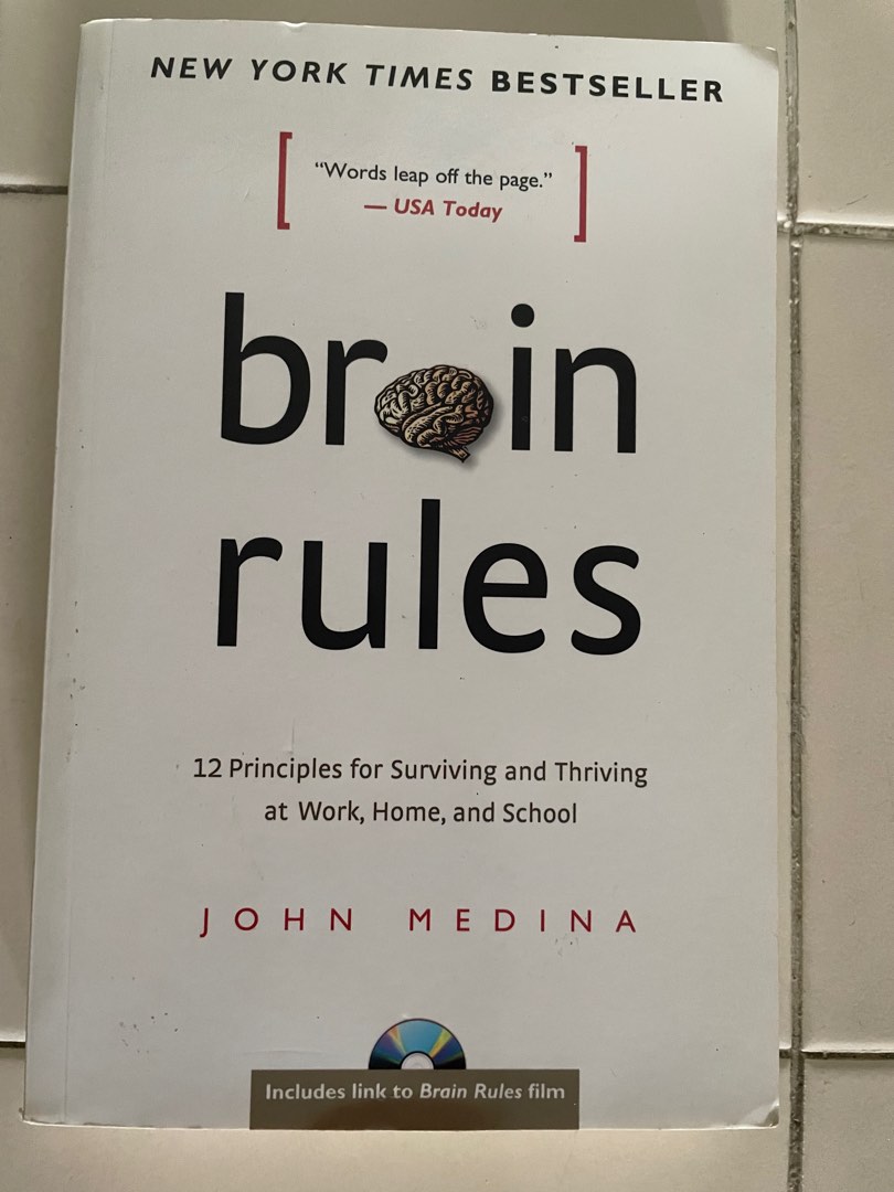 Brain Rules by John Medina, Hobbies & Toys, Books & Magazines, Fiction ...