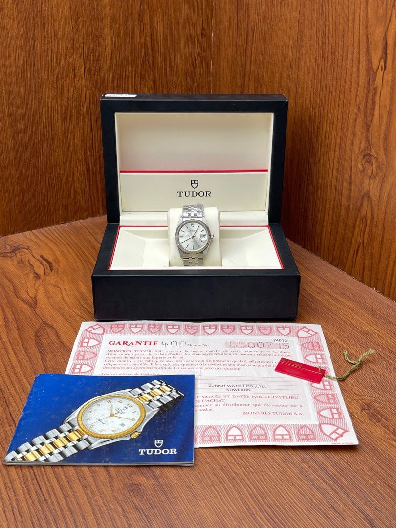 Brand New Tudor Prince Rolex case and crown 74010 34mm Full Set ...