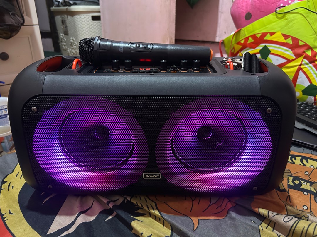Brodu BTS-1709 6.5 Inch Subwoofer Karaoke Speaker, Audio, Soundbars ...
