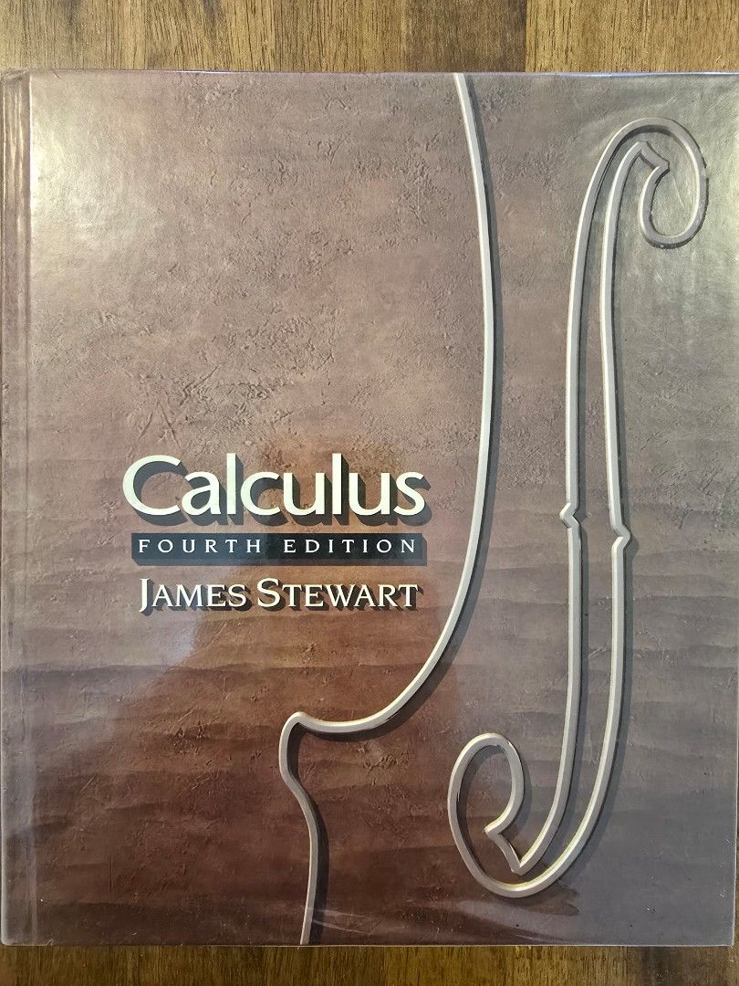 Calculus Fourth Edition by James Stewart, Hobbies & Toys, Books ...