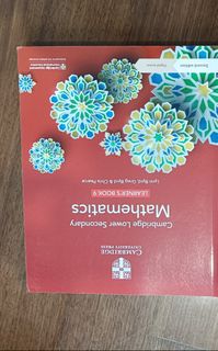 Cambridge Lower Secondary Mathematics 9, Hobbies & Toys, Books & Magazines, Textbooks on Carousell
