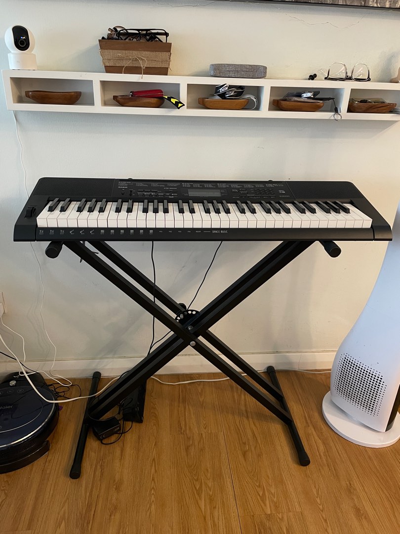 Casio CTK-3500 Keyboard with Stand, Hobbies & Toys, Music & Media ...