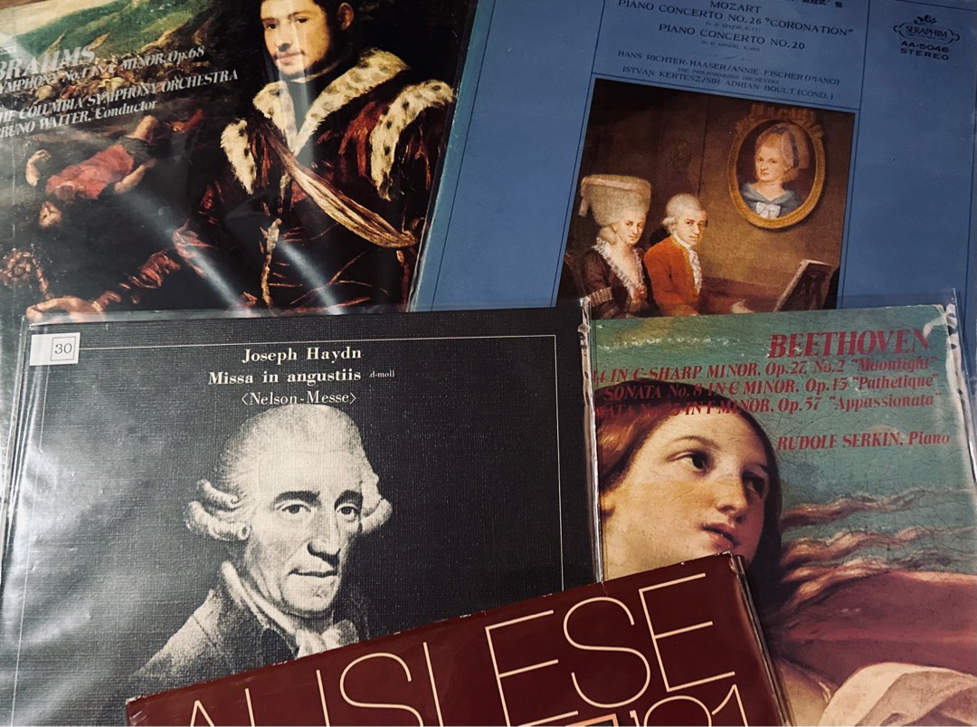Classical Music Vinyl Records LP Vintage Vinyls Record Mozart ...