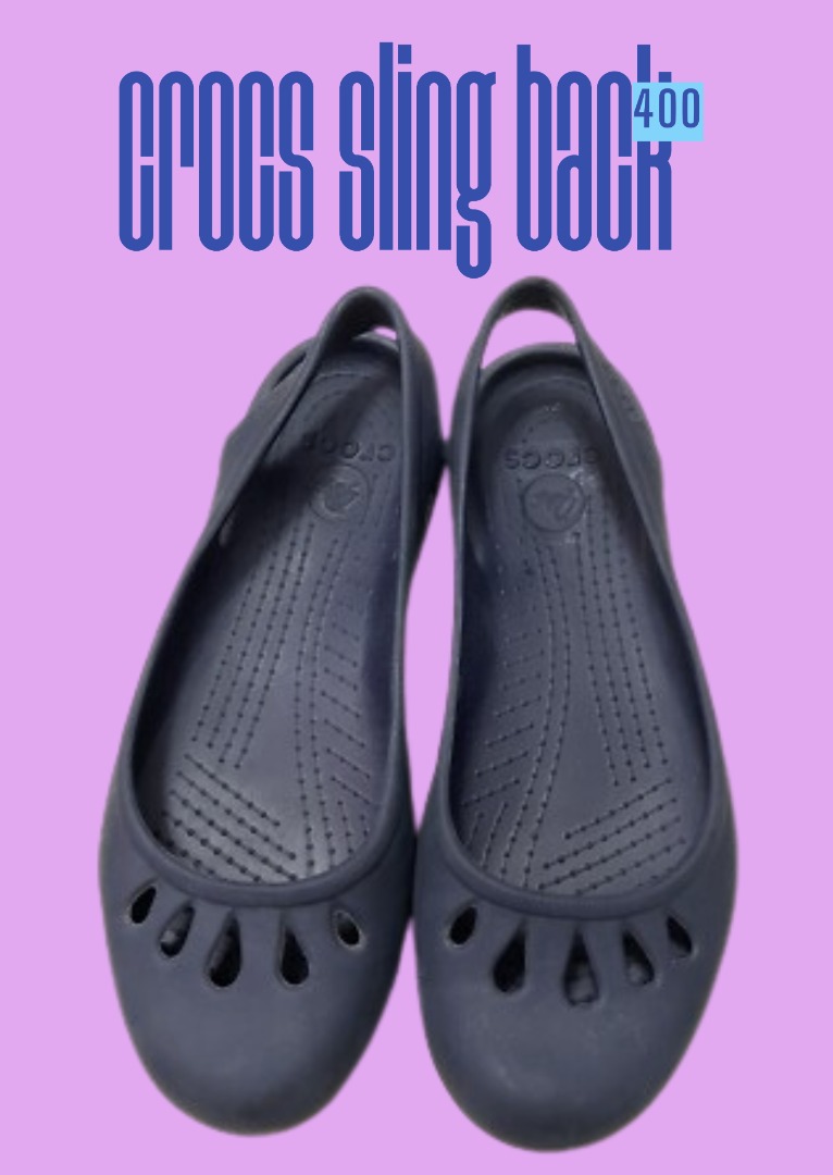 Crocs Sling Back, Women's Fashion, Footwear, Sandals on Carousell