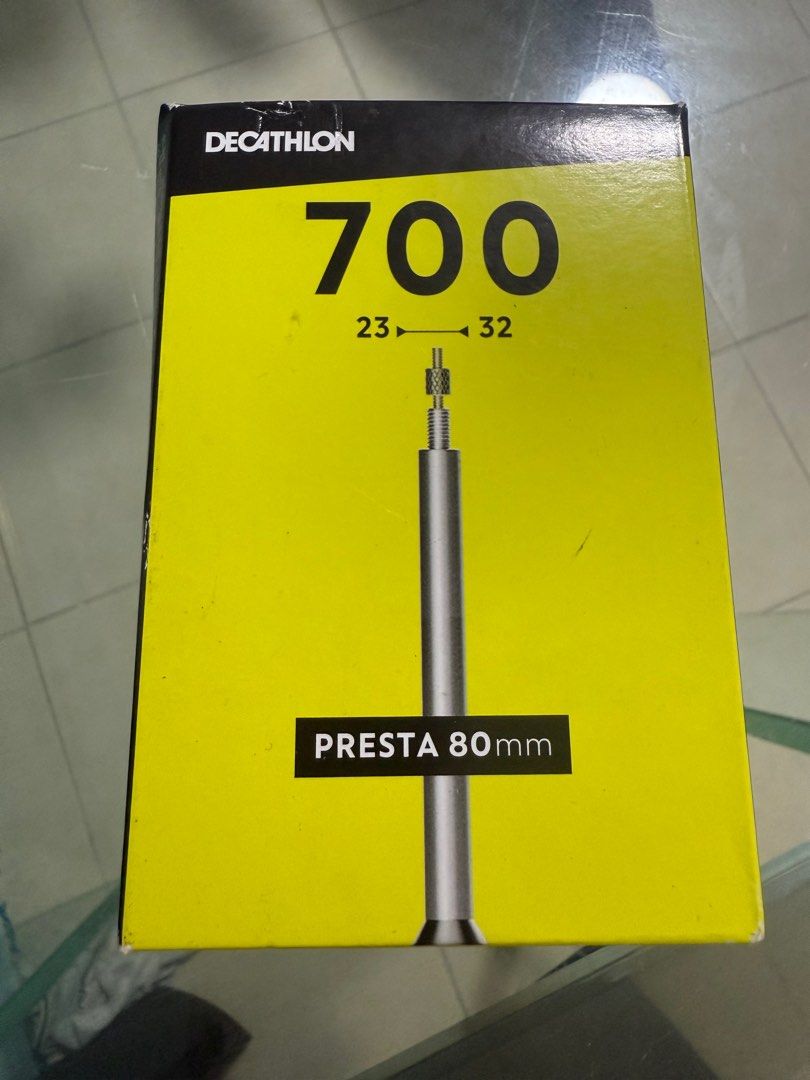 Decathlon Presta 80mm Bike Tube Valve, Sports Equipment, Bicycles & Parts, Parts & Accessories ...