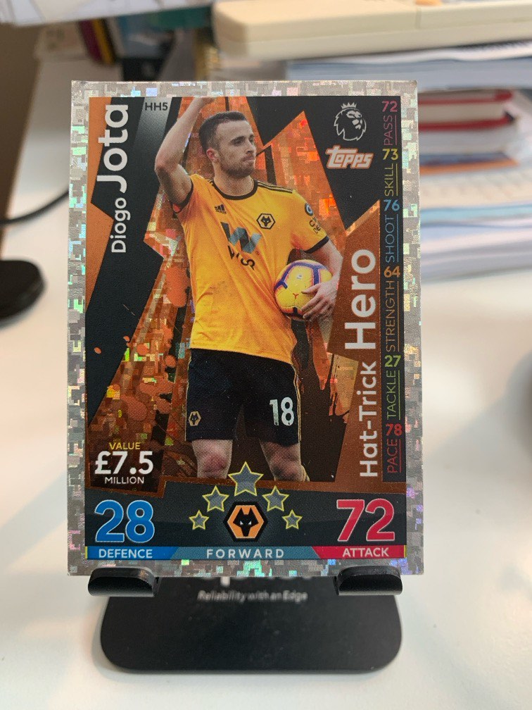 Diogo Jota Wolverhampton card (HTH), Hobbies & Toys, Memorabilia ...