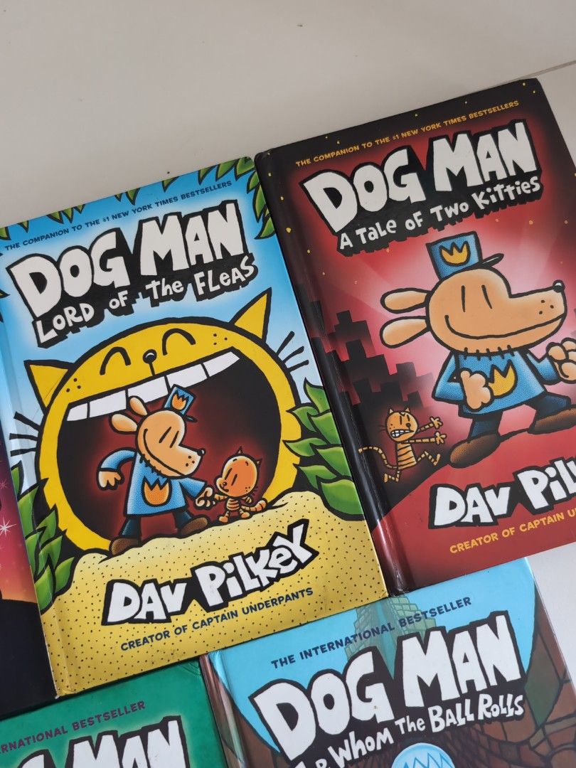 Dog Man and Cat Kid Comic Club Books by Dav Pilkey, Hobbies & Toys ...