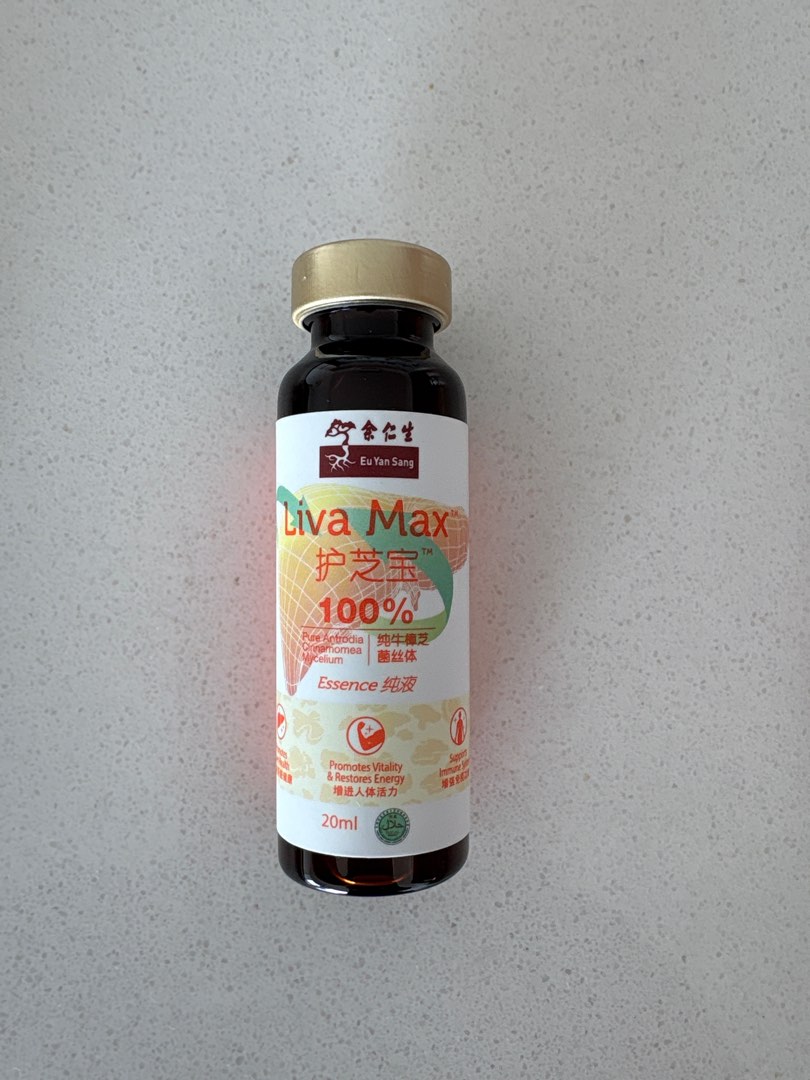 (Free Mail)Eu Yan Sang Liva Max Essence 20ml, Health & Nutrition ...