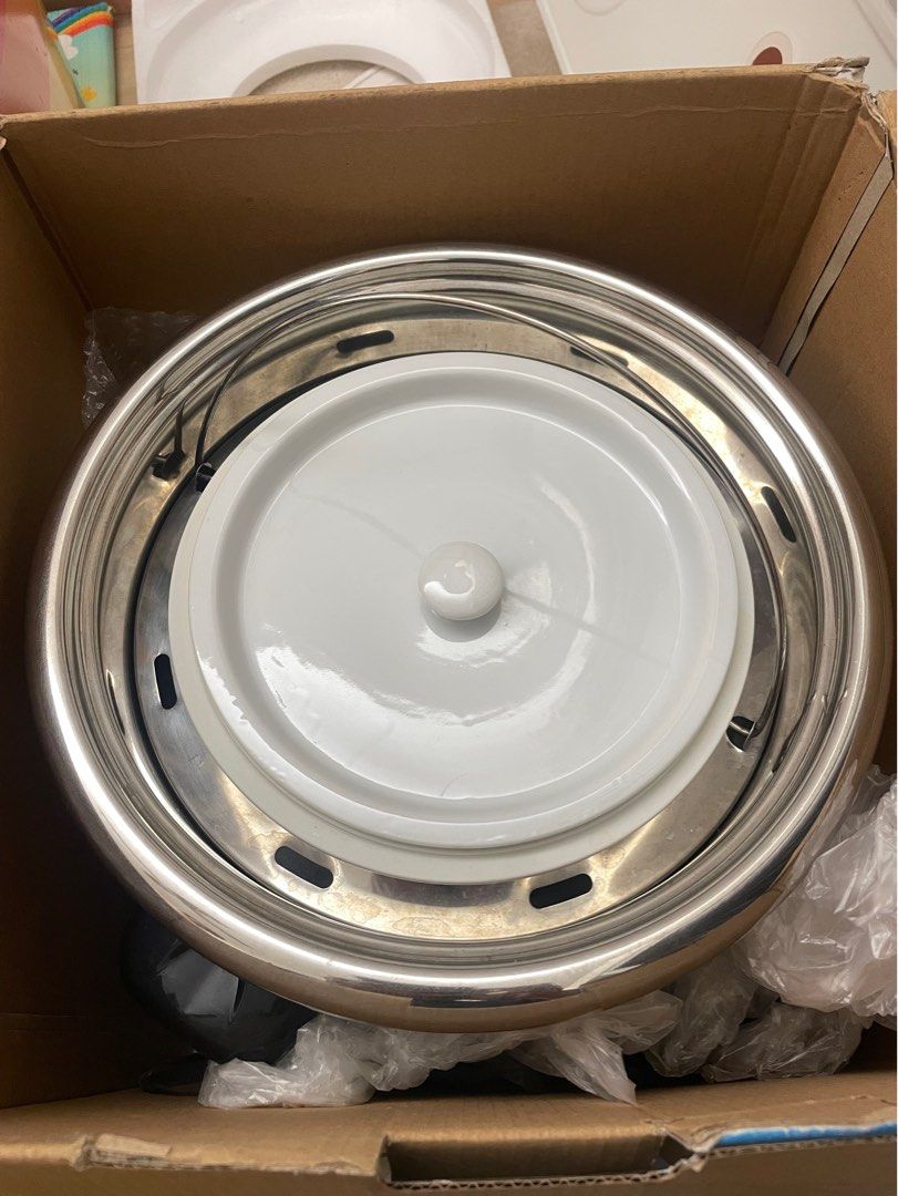 Famous 法國名家 多功能陶瓷電子燉煲 DYG-40AFP(FAM), 家庭電器, 廚房電器, 鍋具 - Carousell