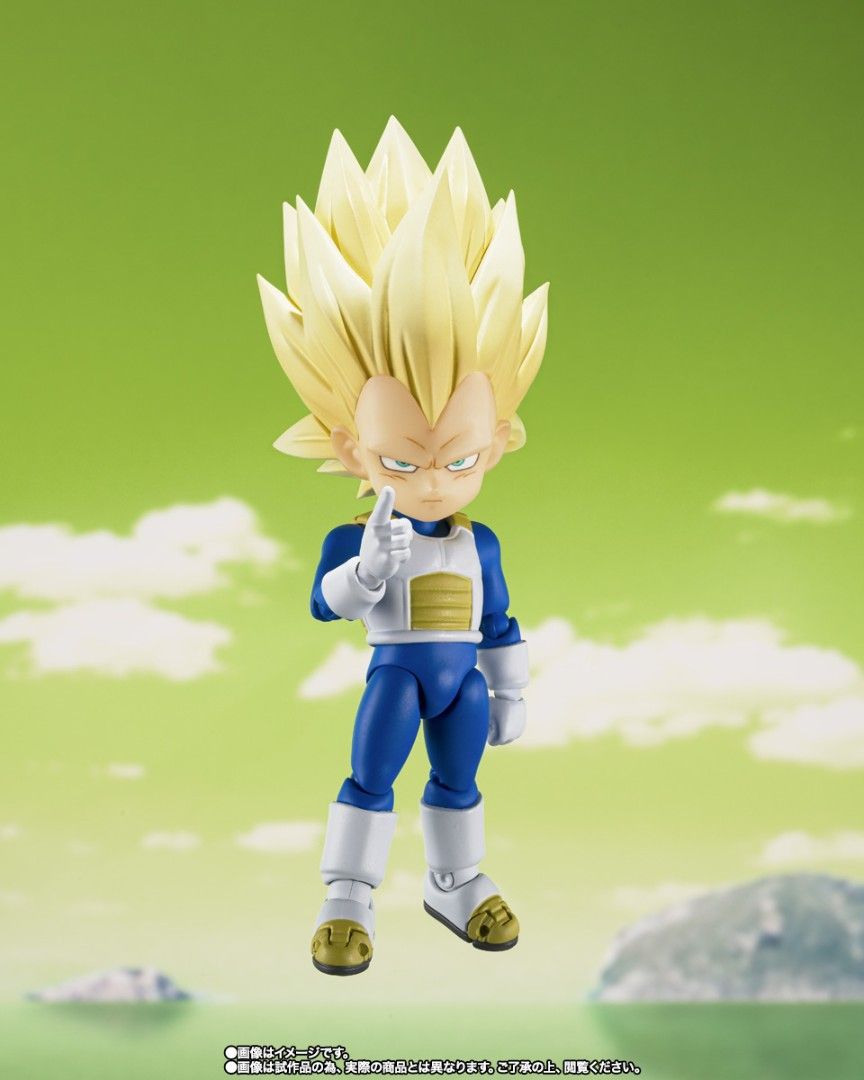 (FOC display stand) SHF s.h.figuarts SUPER SAIYAN 3 VEGETA MINI DAIMA ...